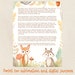 100 Woodland Animals Printable Digital Paper Letter - Etsy
