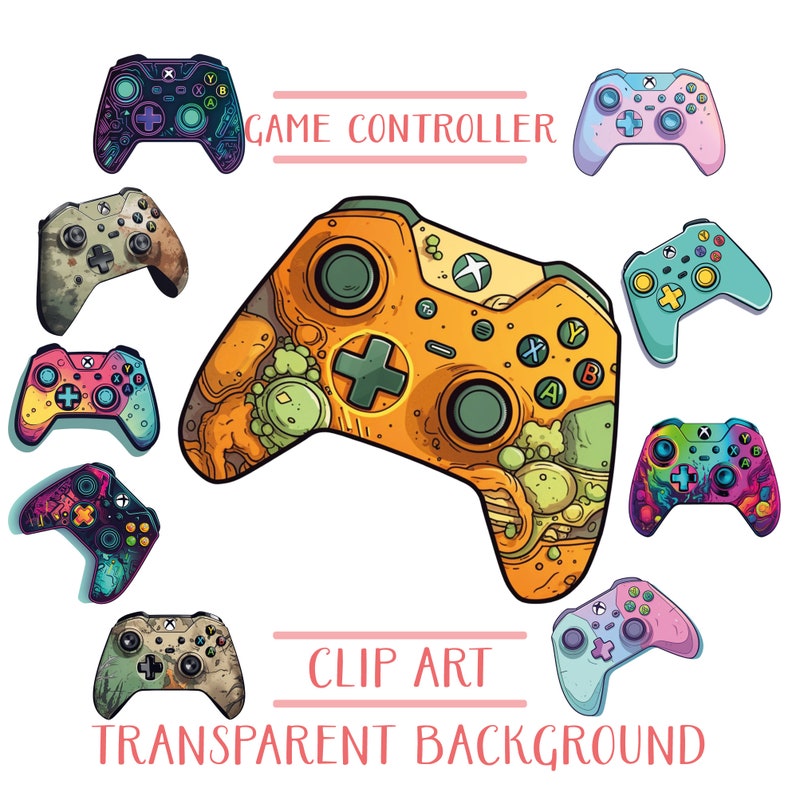 Game Controller Art - Etsy