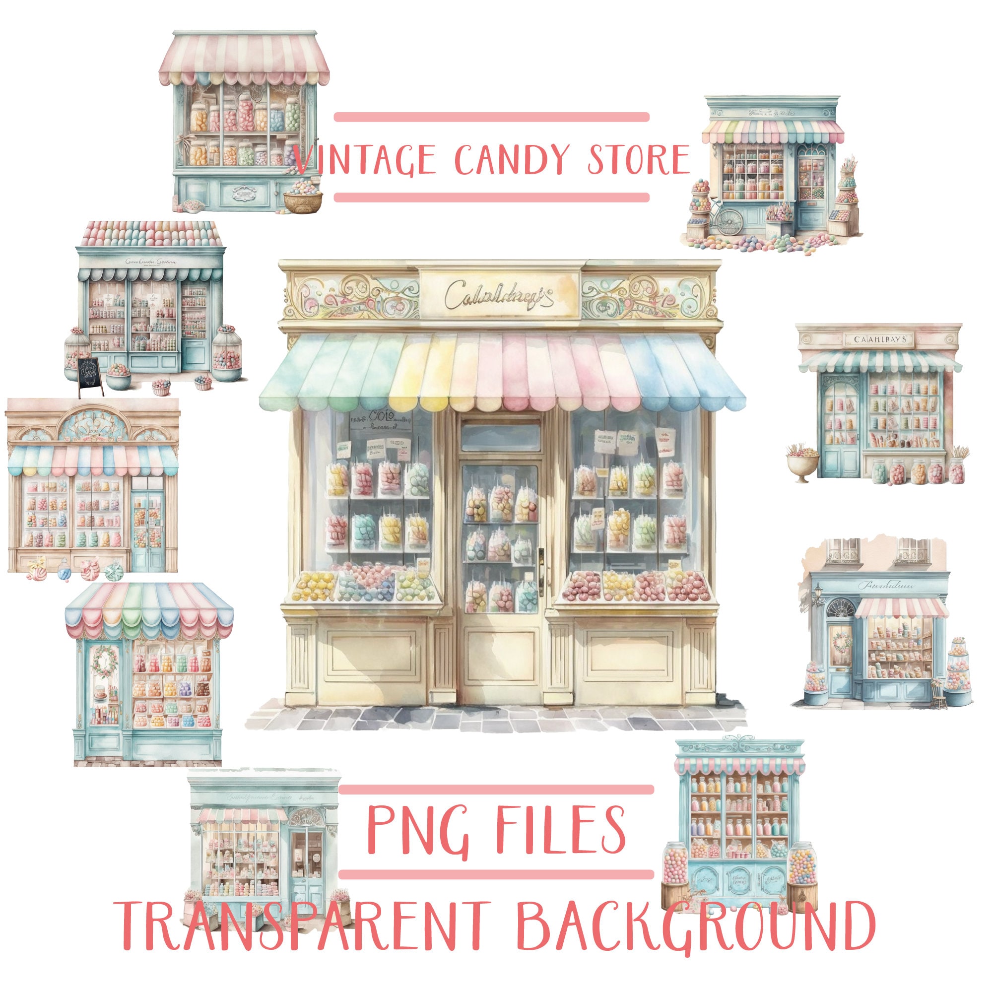 Candy Store Clipart