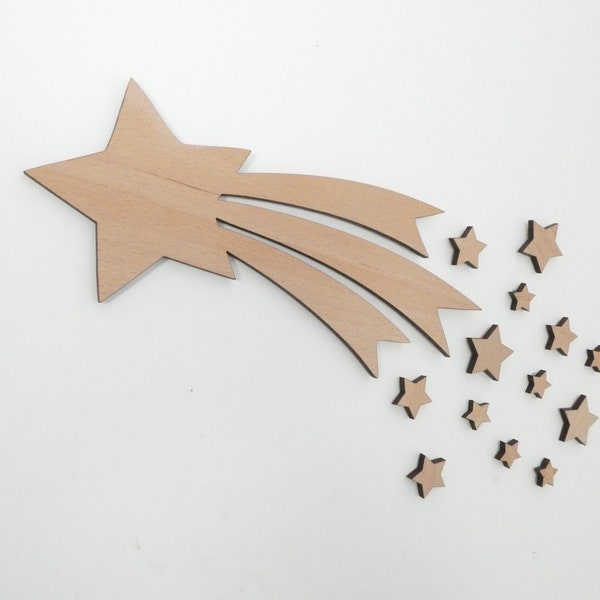 Shooting Star Wall Art - Etsy