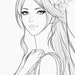 Female Portrait Coloring Pages - Etsy
