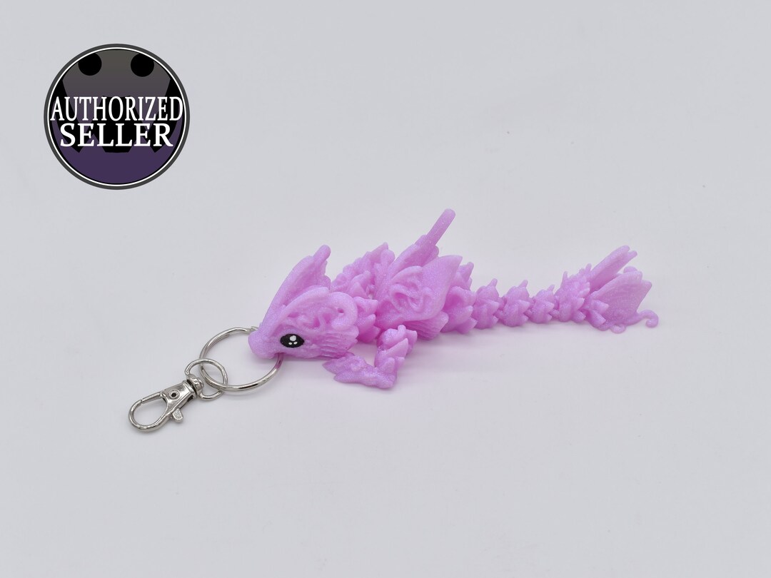 Butterfly Dragon Tadling Keychain Articulated Fidget Toy by ...
