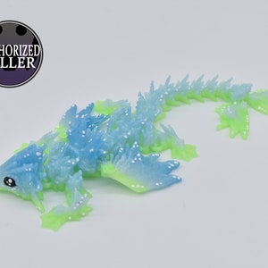 Ocean Baby Dragon Articulated Fidget Toy by Cinderwing3d - Etsy