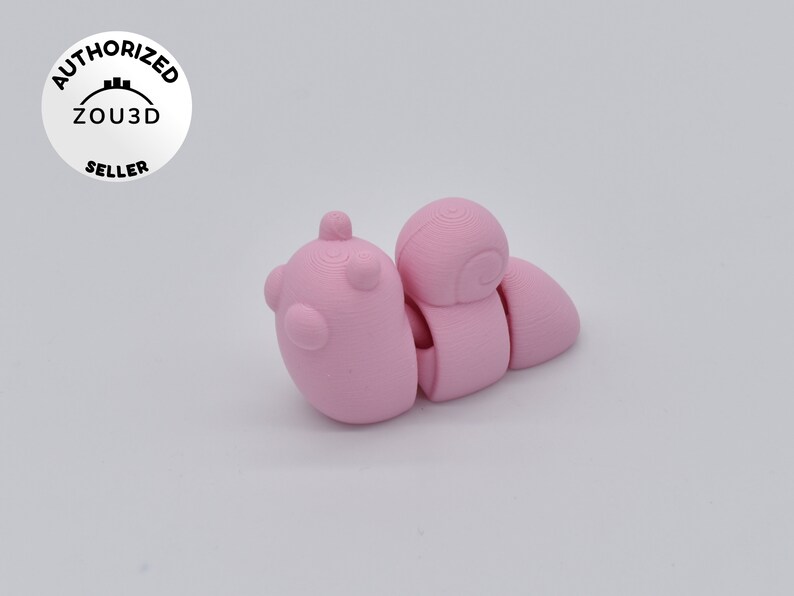 Tiny Snail Articulated Fidget Toy by Zou3d - Etsy