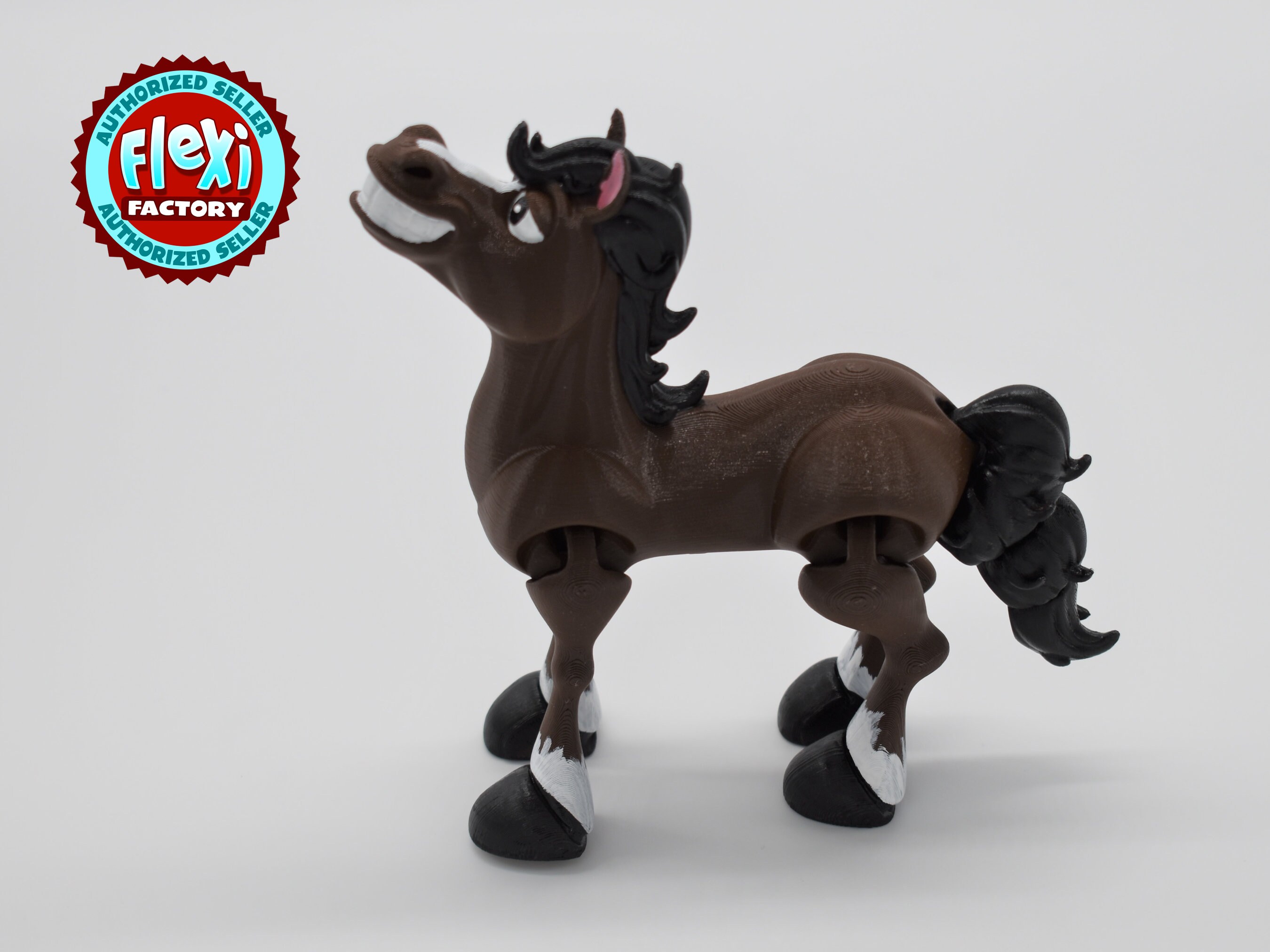 Horse Articulated Fidget Toy by Flexi Factory - Etsy