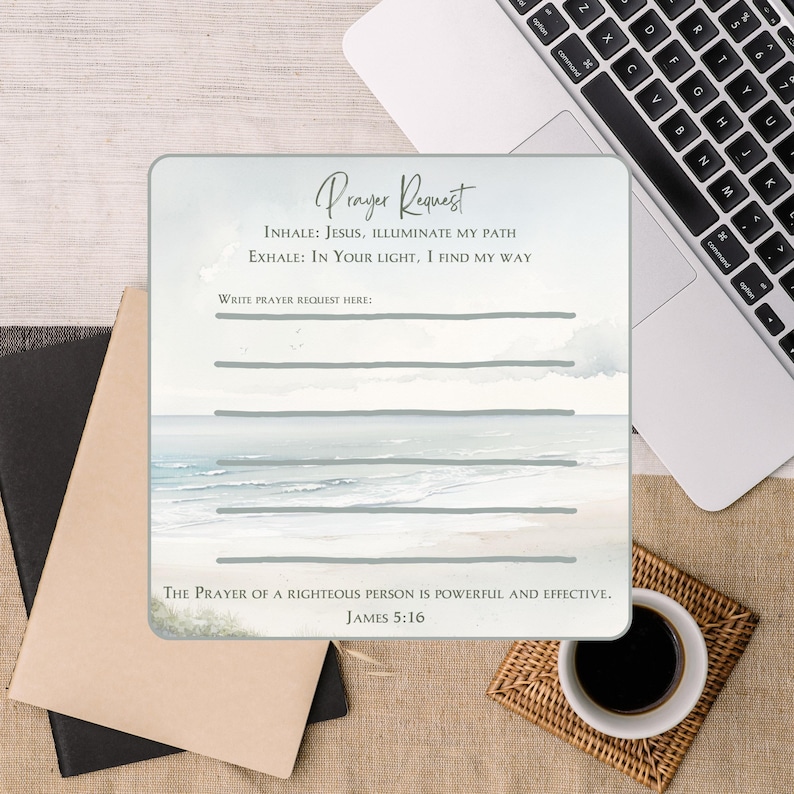 Printable Prayer Request Cards - Christian Digital Cards With Breath ...