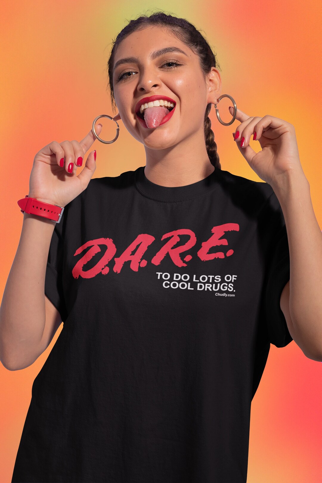 DARE to Do Lots of Cool Drugs Funny Meme 90s Unisex Classic T-shirt - Etsy