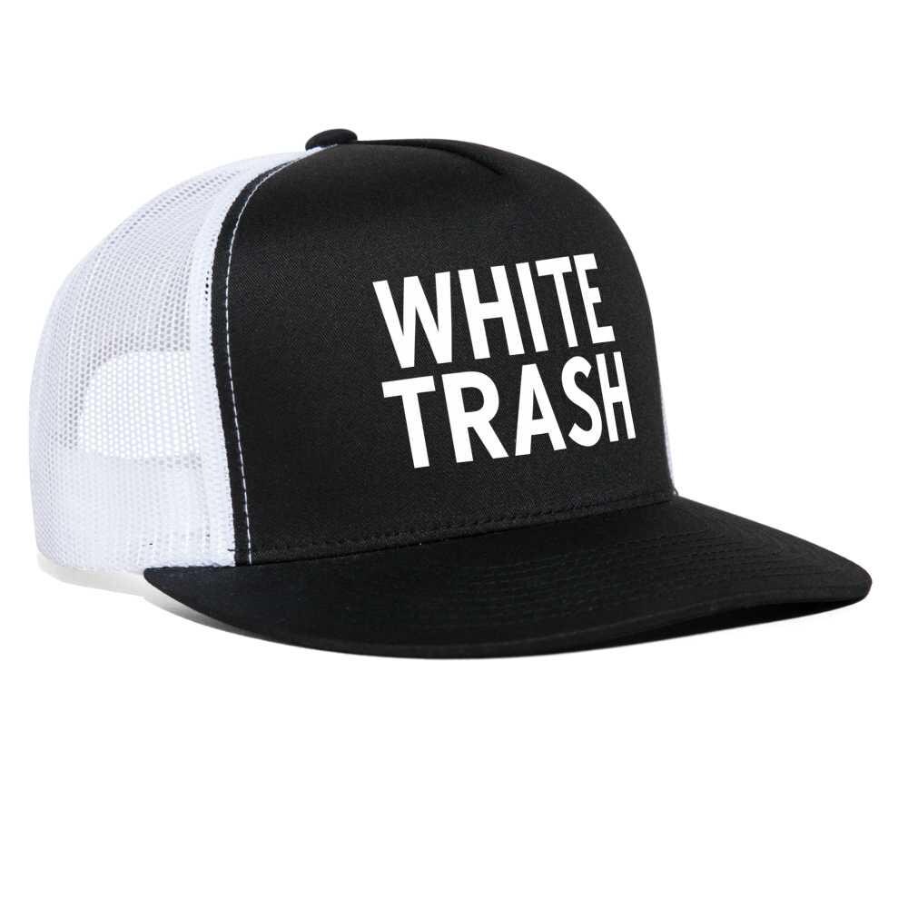 White Trash Funny Party Snapback Mesh Trucker Hat - Etsy