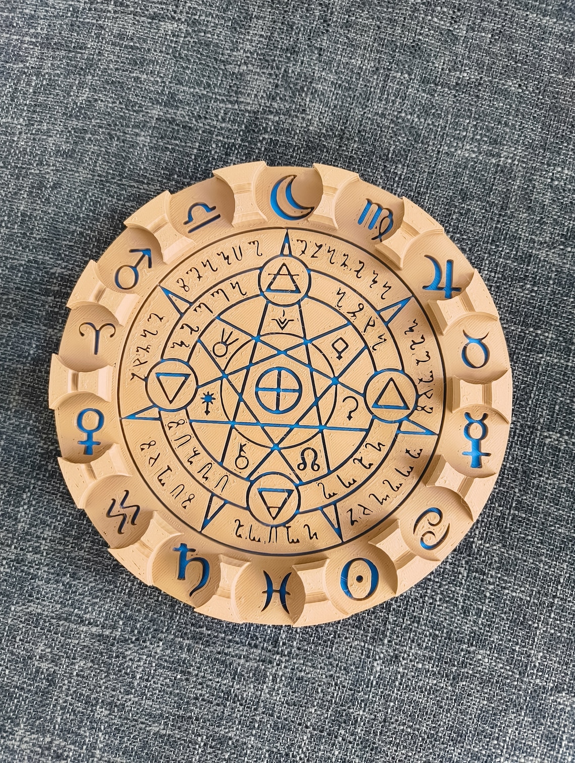 Dnd Dice Tray, Magic Circle Dice Tray, Magic Circle, DND Accessories ...