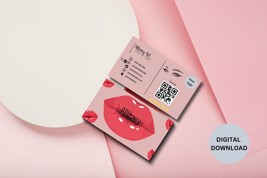make-up-business-card-template-qr-code-business-card-editable
