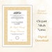 Nikah Nama With Logo Nikah Certificate Islamic Marriage Certificate ...