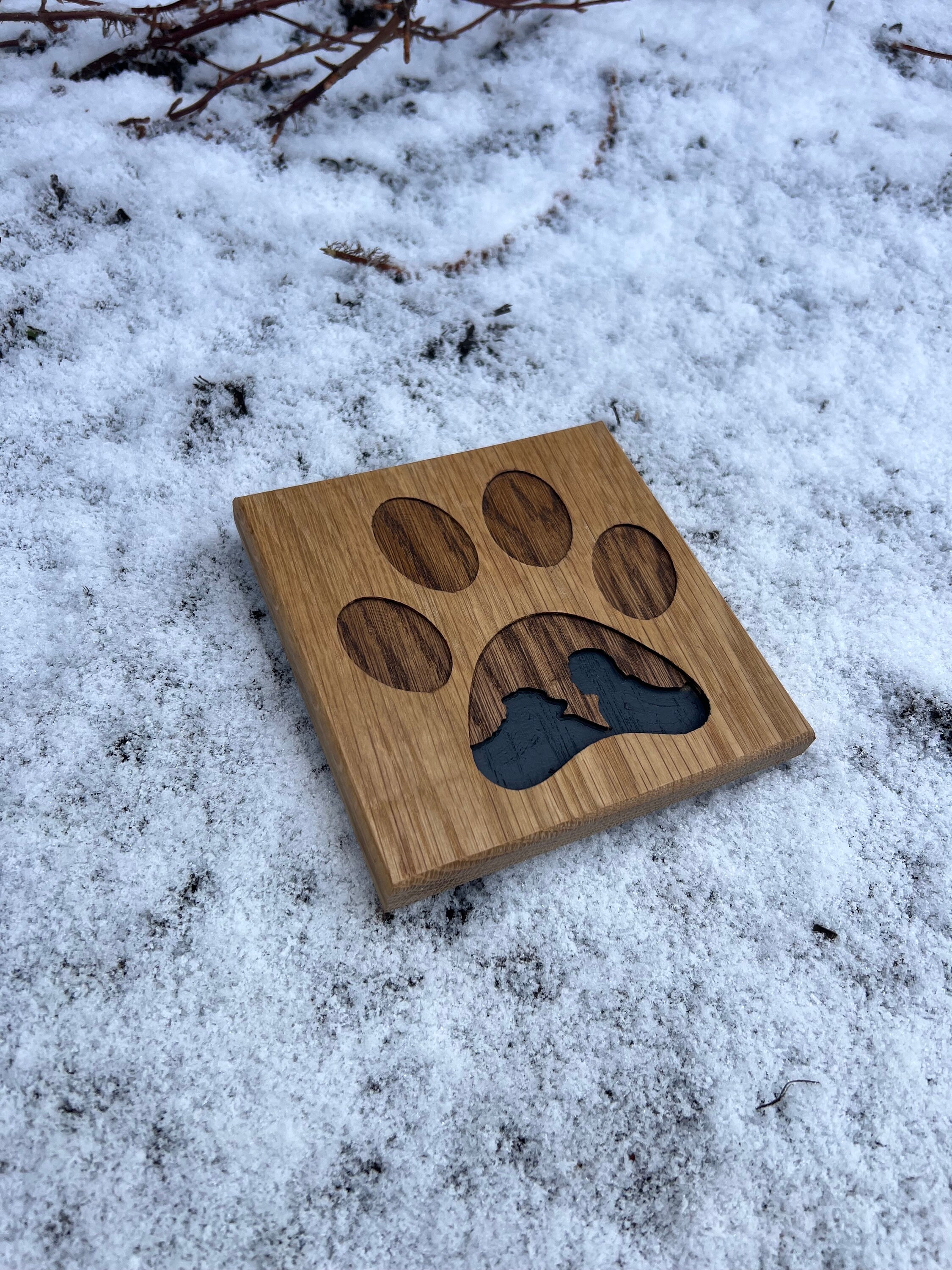 A Girl & Her Dog Sign, Wood Carved Sign, Rustoc Home, Wall Decor ...