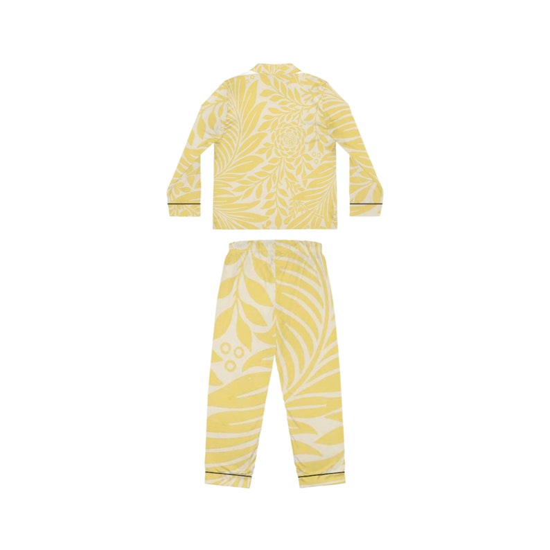 William Morris Floral Women's Satin Pajamas Flower Pyjamas - Etsy