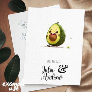 Happy Avocado Watercolor Clipart Set | Cute & Whimsical | DIY Projects ...
