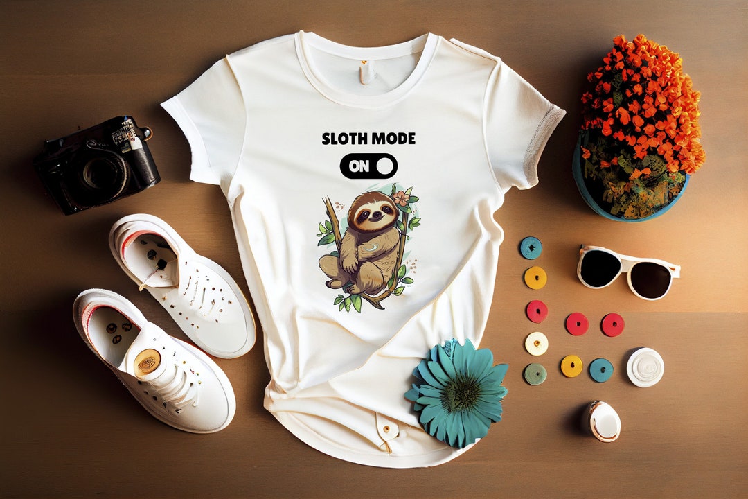 Sloth Mode on Png Design, Sublimation Design, Digital Download ...