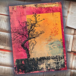 Vintage Scrapbooking Papers With Hand-drawn Elements, Byzantine Art ...