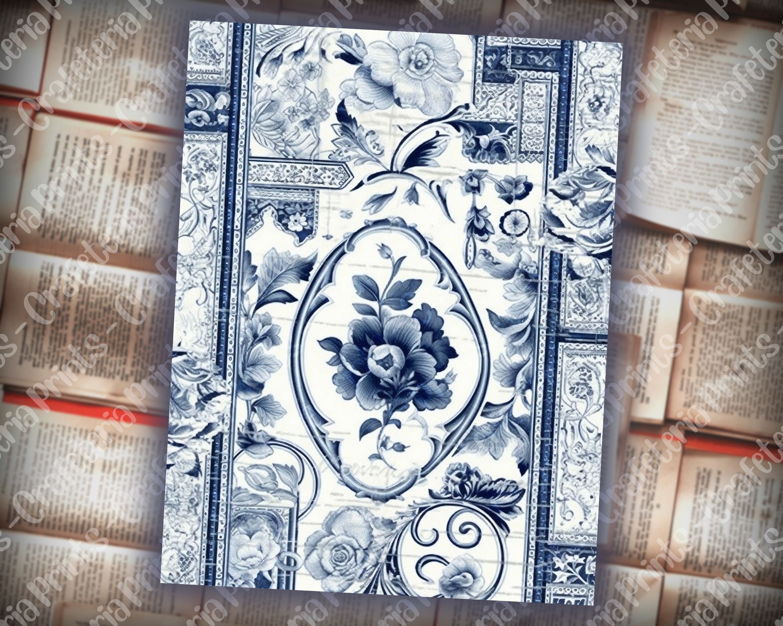 Vintage Chinese Scrapbook Paper Set 12 Digital Lined Papers - Etsy