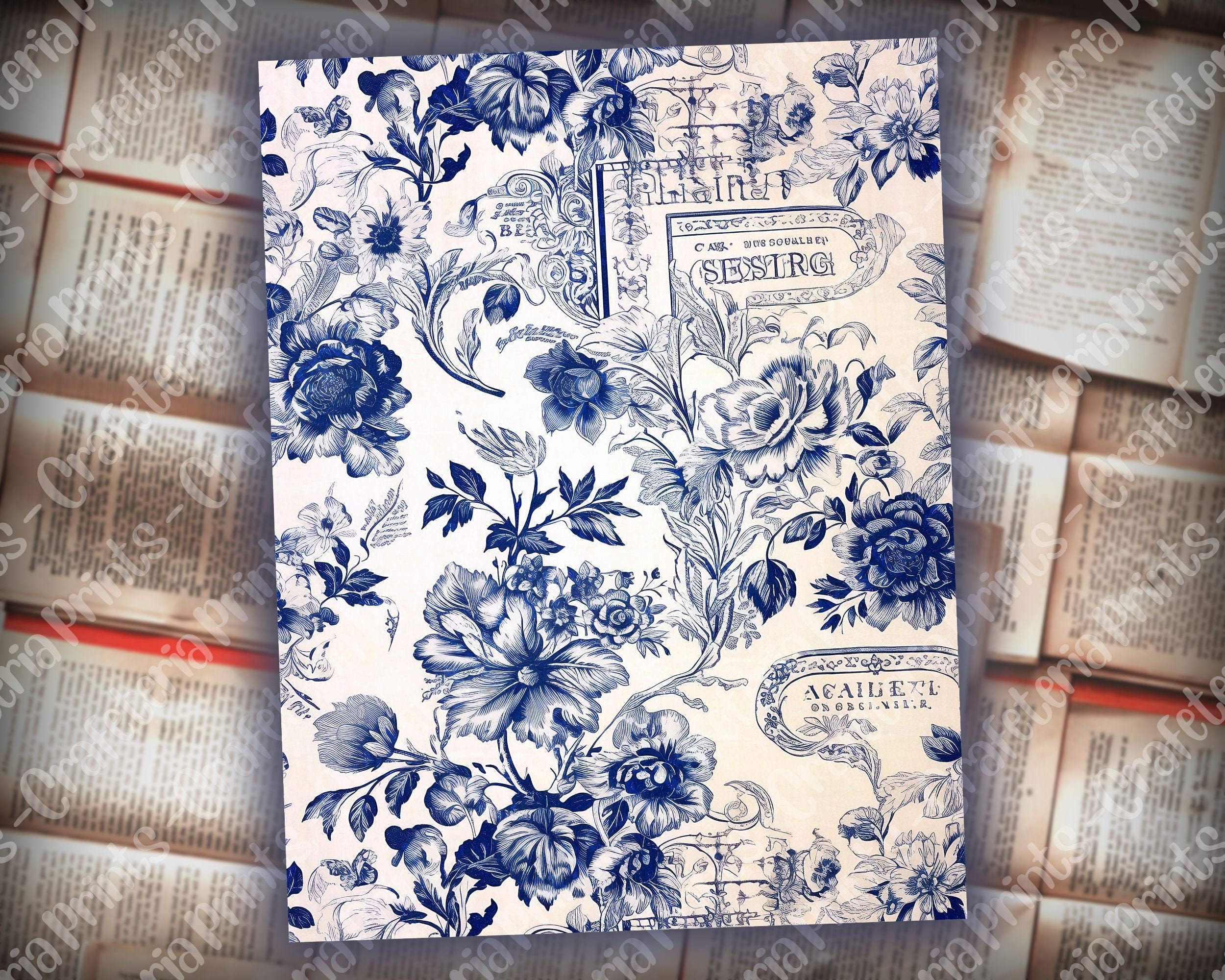 Vintage Chinese Scrapbook Paper Set 12 Digital Lined Papers - Etsy