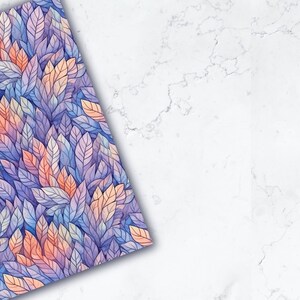 Muted Colored Boho Seamless Pattern, Watercolor Illustration Style ...
