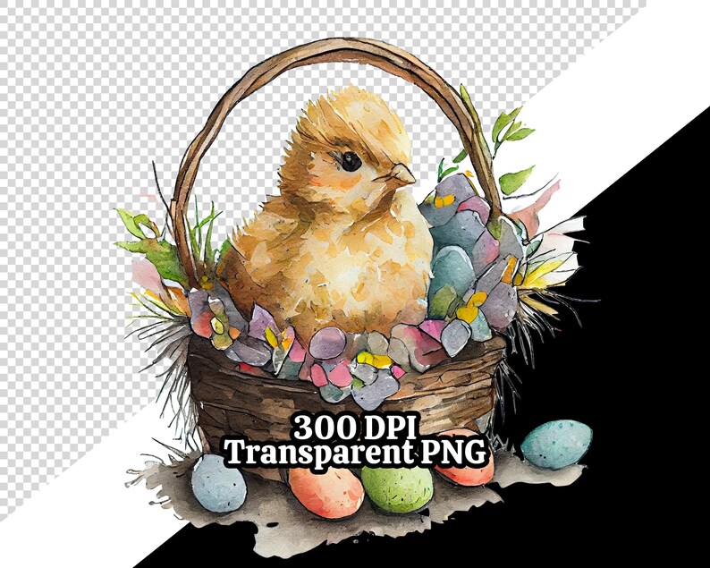 Easter Cute Chicks Clipart Bundle Baby Chickens Easter - Etsy