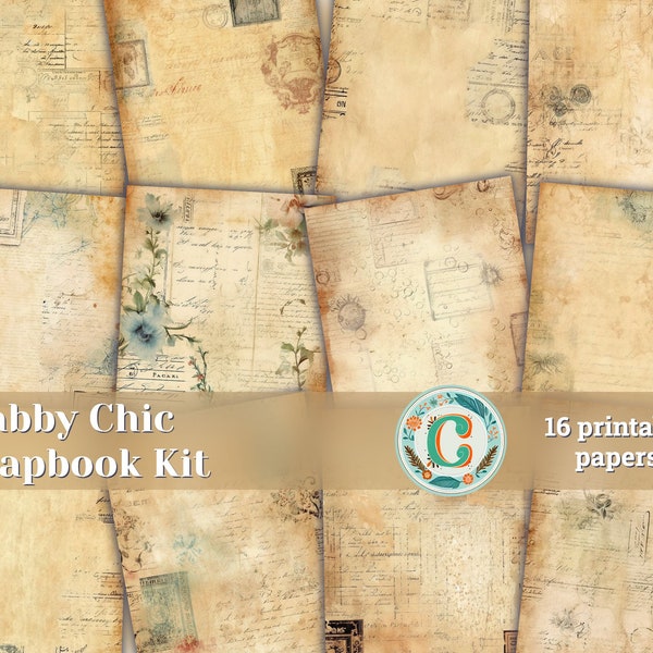 Shabby Chic Rice Paper - Etsy