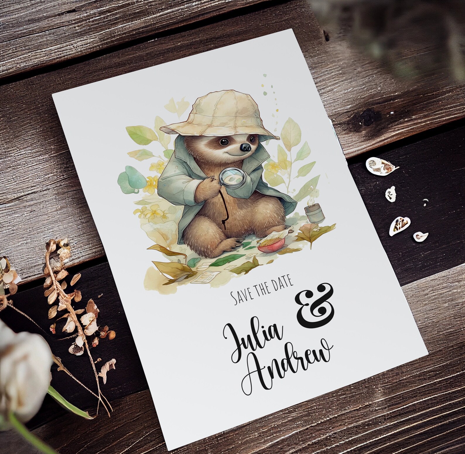 Adorable Watercolor Sloth Clipart Bundle for Crafts and - Etsy