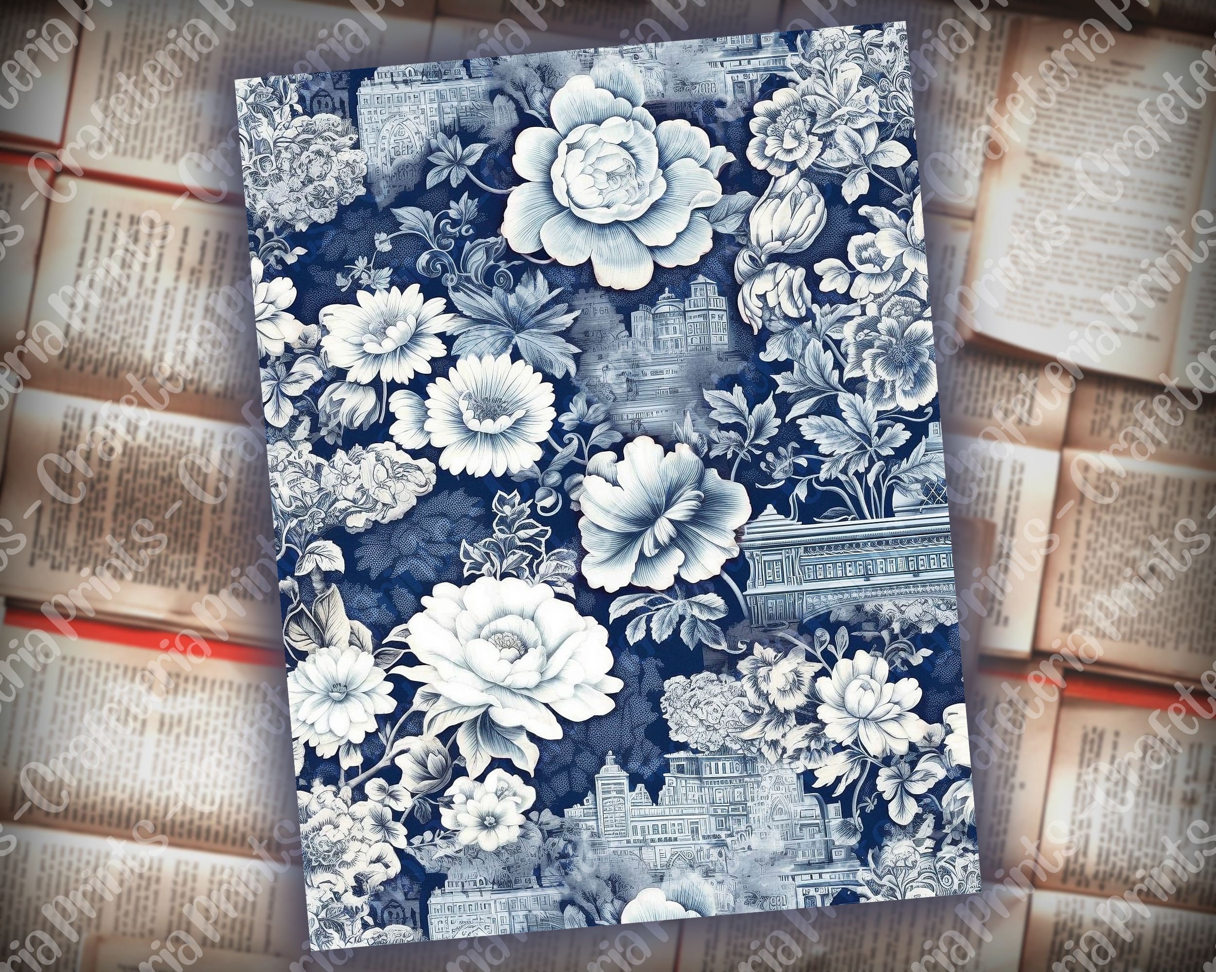 Vintage Chinese Scrapbook Paper Set 12 Digital Lined Papers - Etsy
