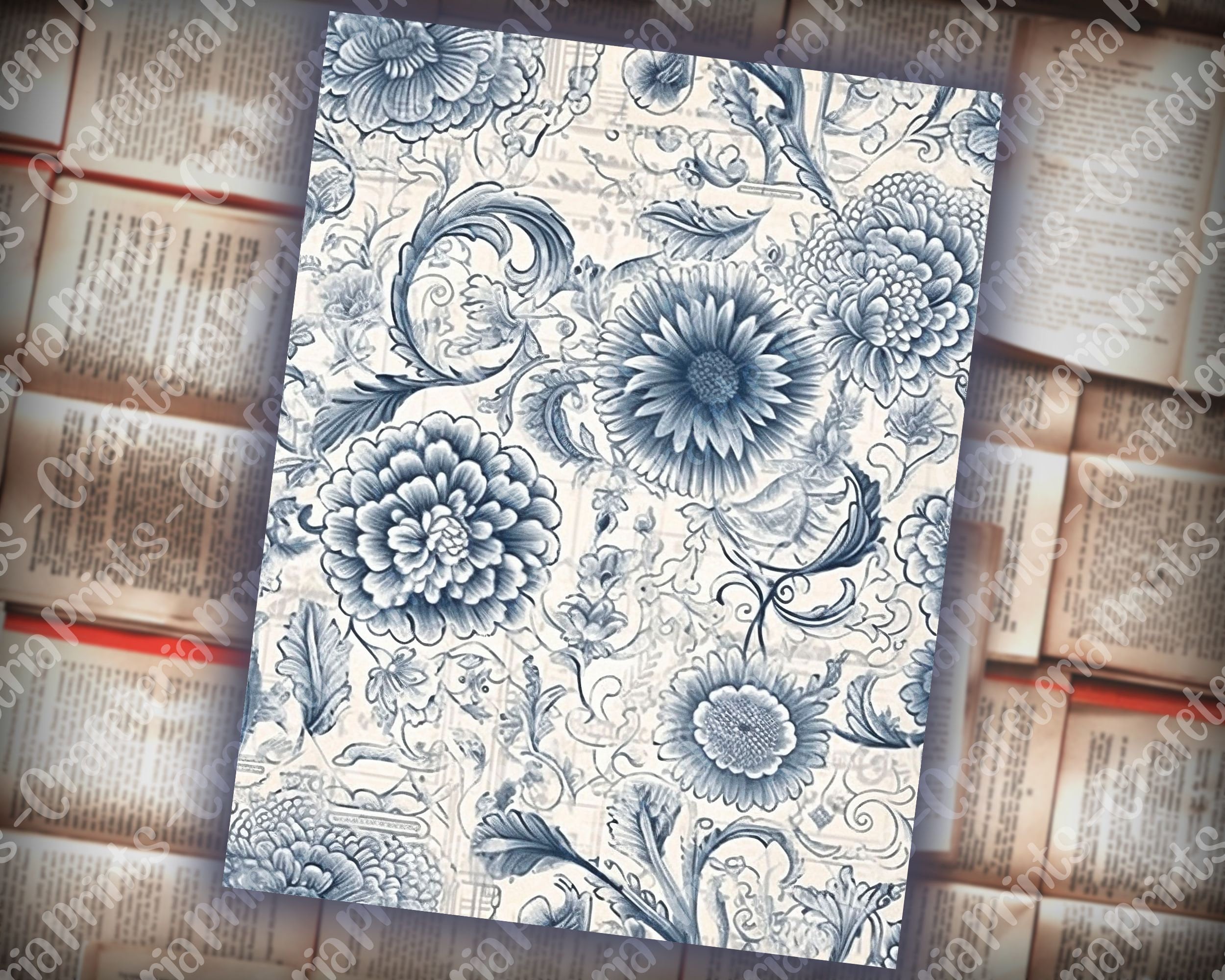 Vintage Chinese Scrapbook Paper Set 12 Digital Lined Papers - Etsy