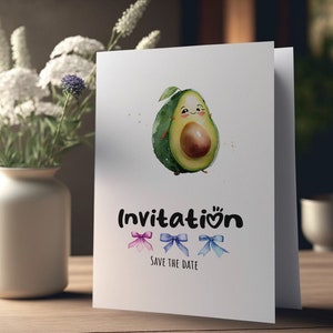 Happy Avocado Watercolor Clipart Set | Cute & Whimsical | DIY Projects ...