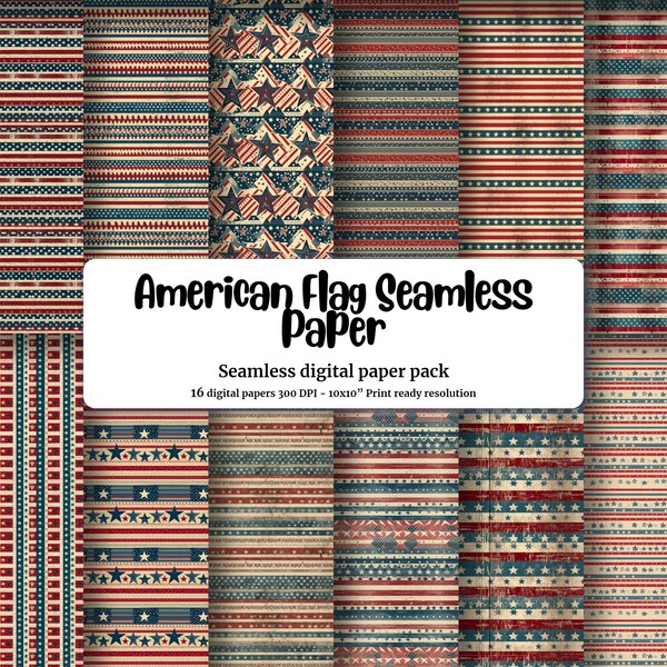 Patriotic Scrapbook - Etsy