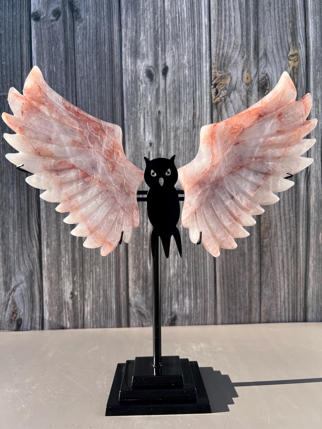 Fire Quartz Owl Wings | Owl Wings | Owls | Fire Quartz | Crystal Wings ...