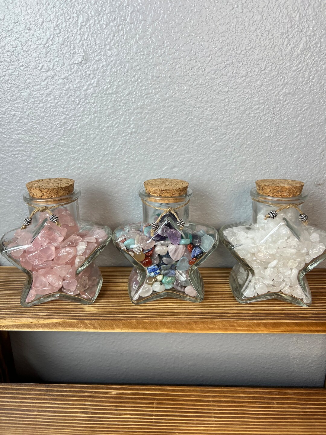 Crystal Chips Wish Star Jar. Crystal, Crystal Chips, Crystal Jar, Chips ...