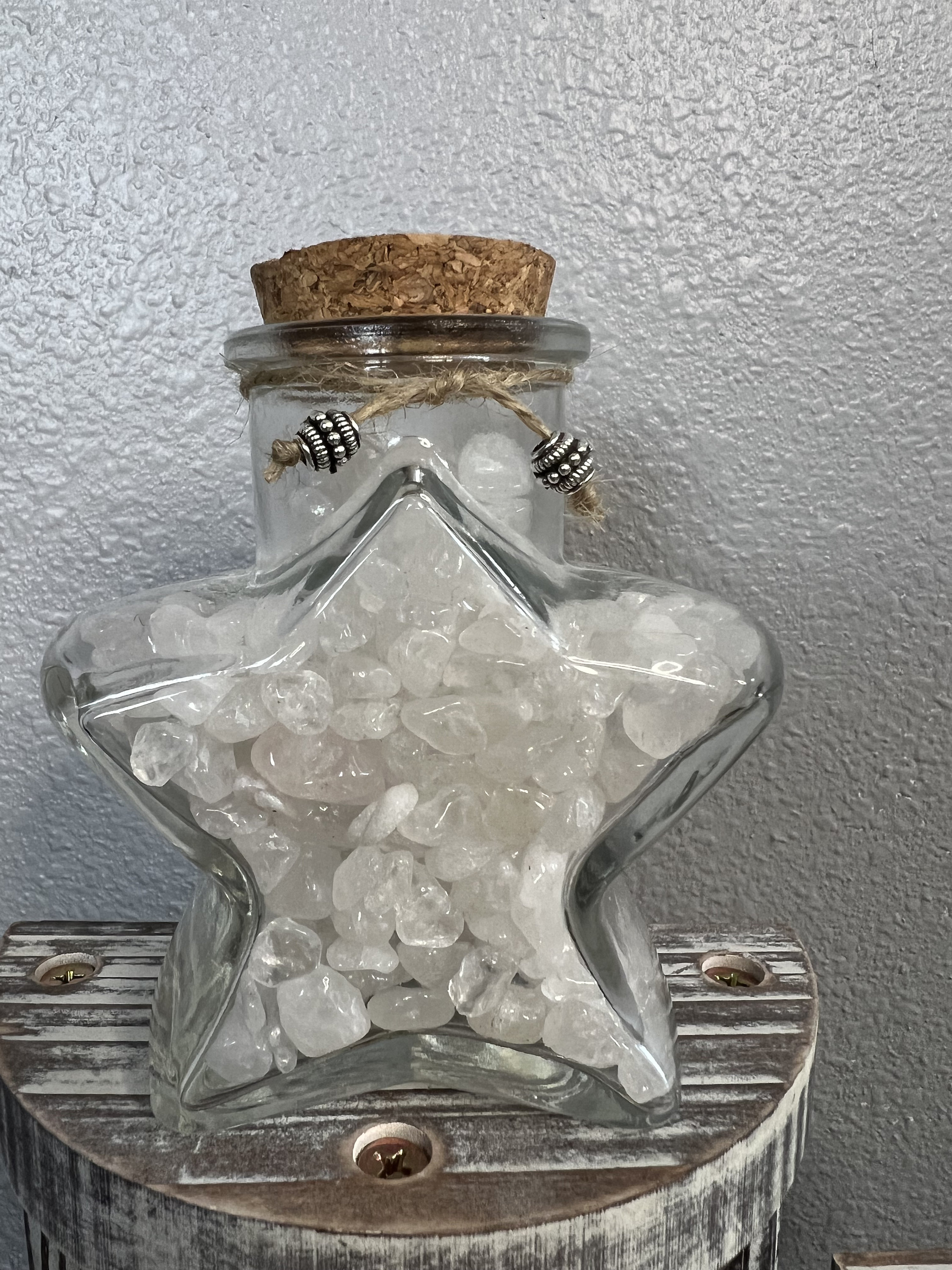 Crystal Chips Wish Star Jar. Crystal, Crystal Chips, Crystal Jar, Chips ...