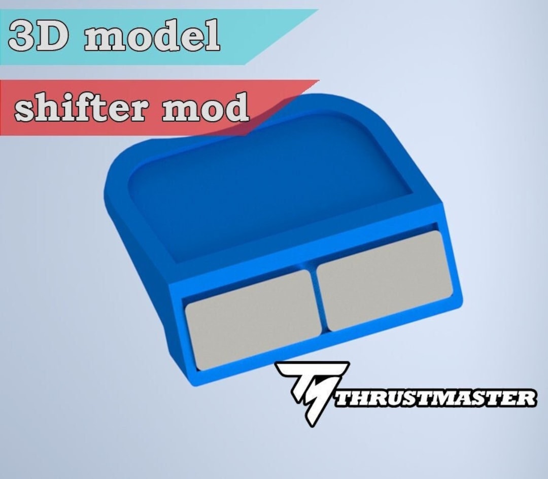 Thrustmaster TMX Wheel Magnetic Paddle Shifter Mod CAD Files - Etsy