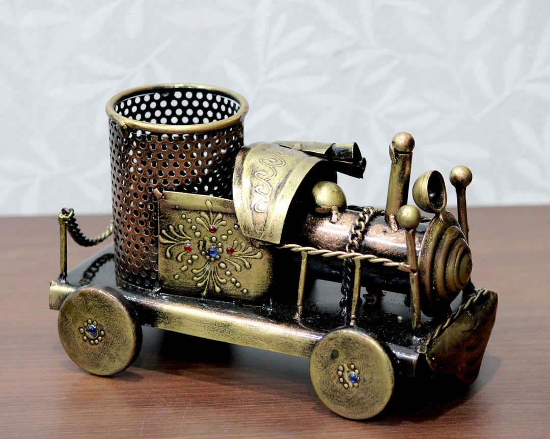 Handcrafted Decorative Train Engine Decorative Showpiece - Etsy