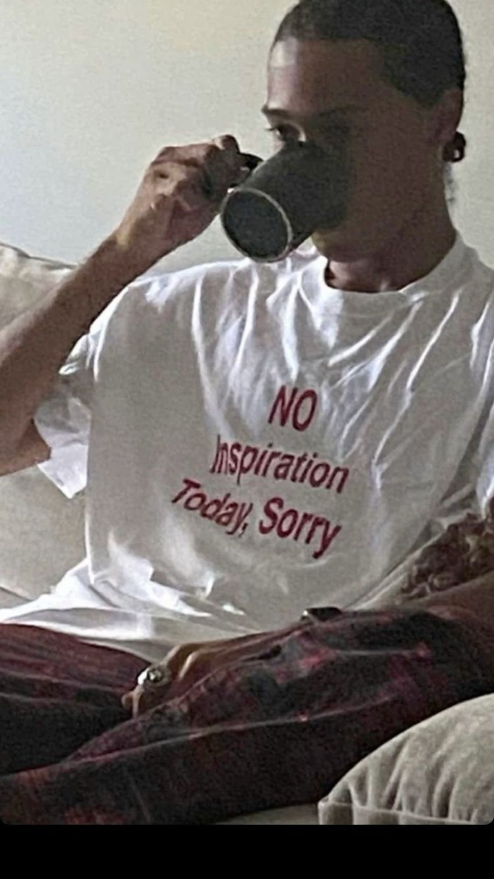 No Inspiration Today Sorry Edition Classic Unisex Cotton - Etsy