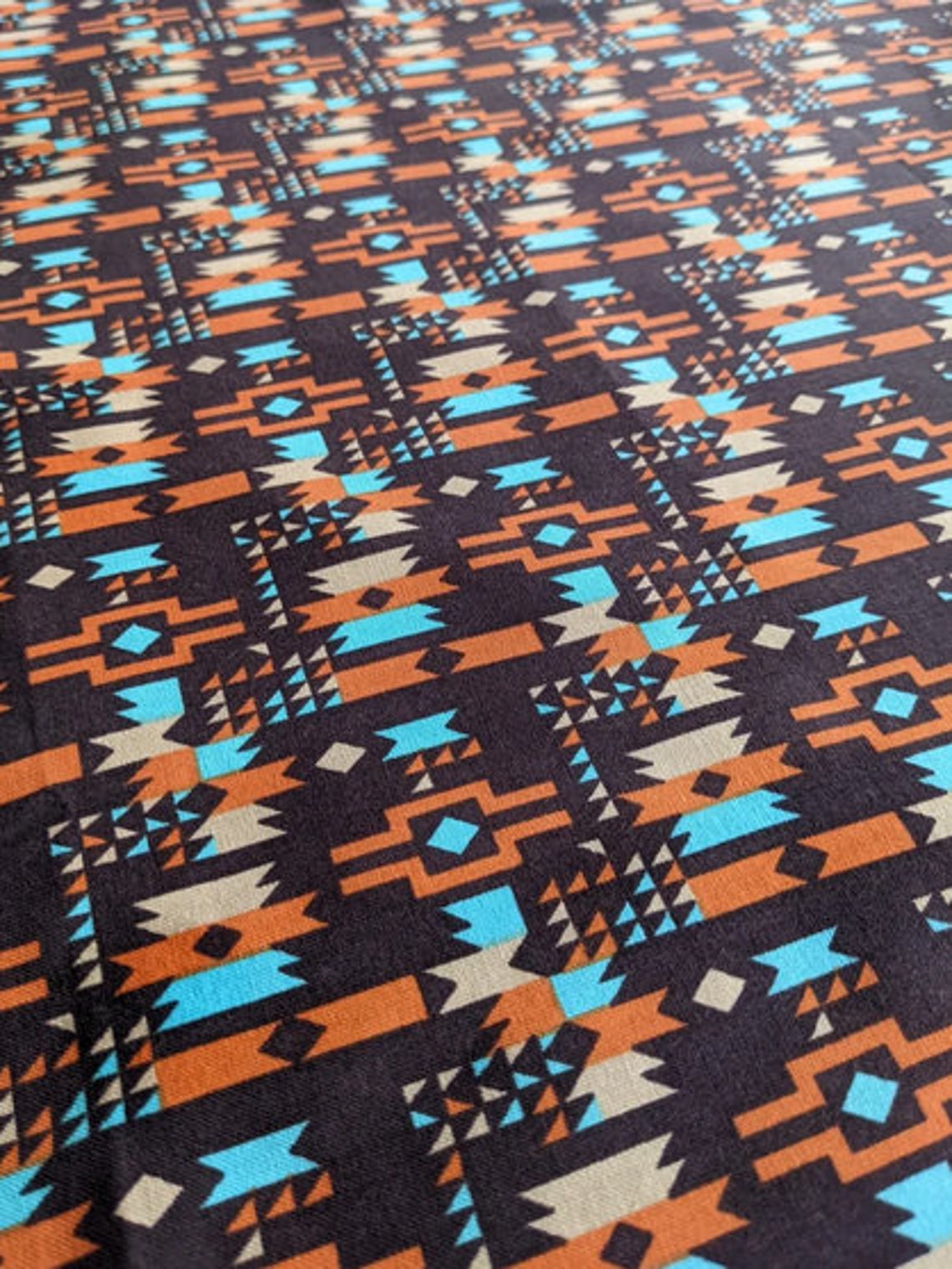 Tribal Native Geo Print, Fat Quarter, 18x21 Fabric Quarter, Quilting ...
