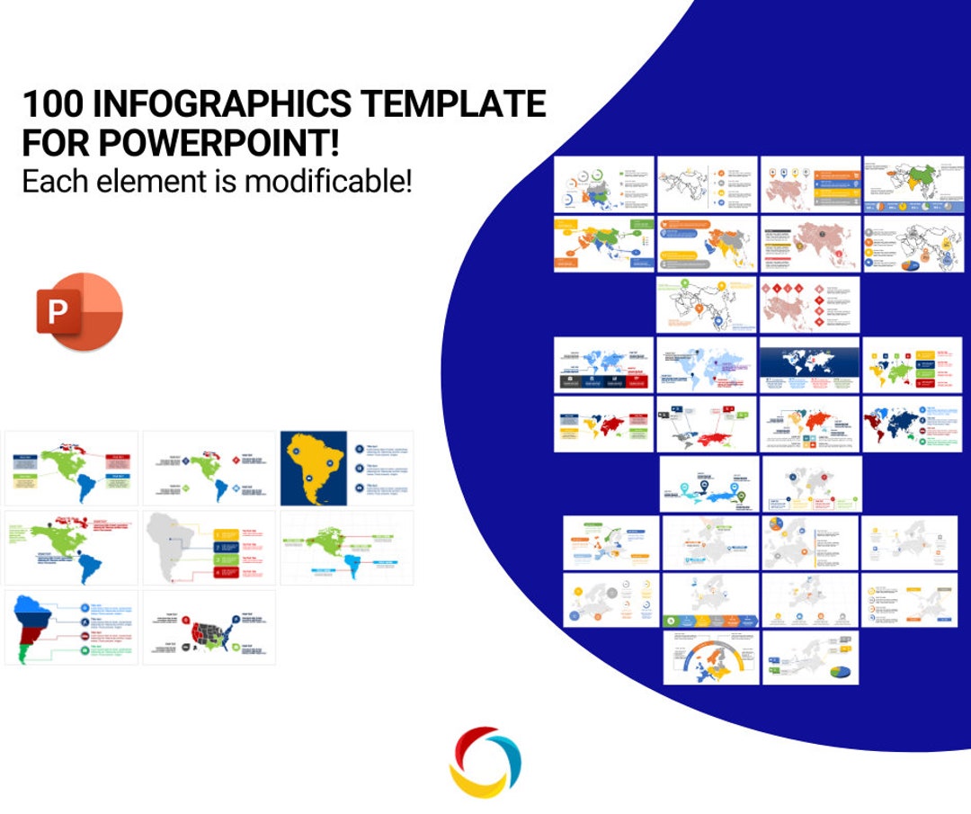 80 Powerpoint Template About World Maps, Black and White, Powerpoint ...