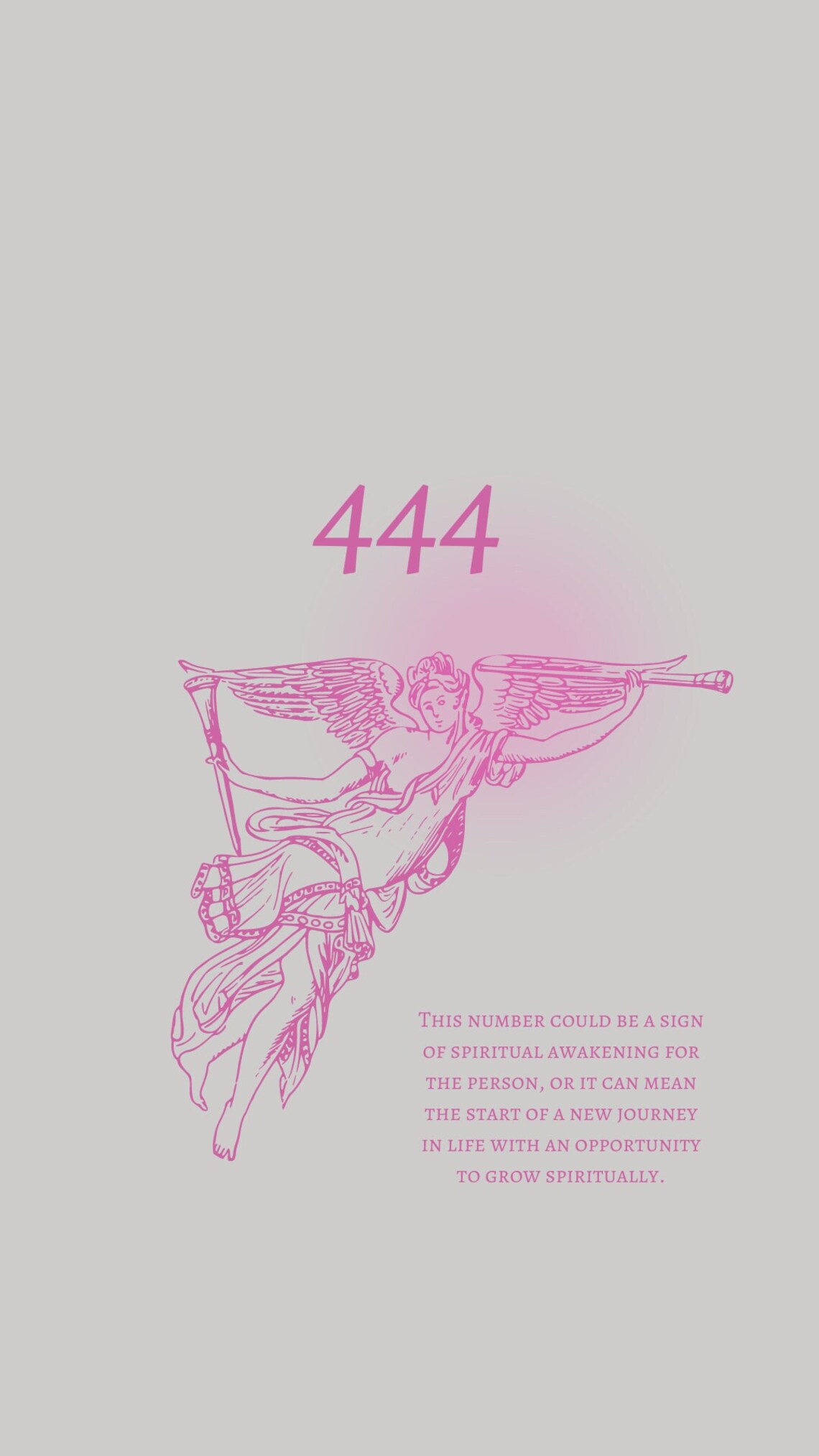 Angel Number Print 444 - Etsy