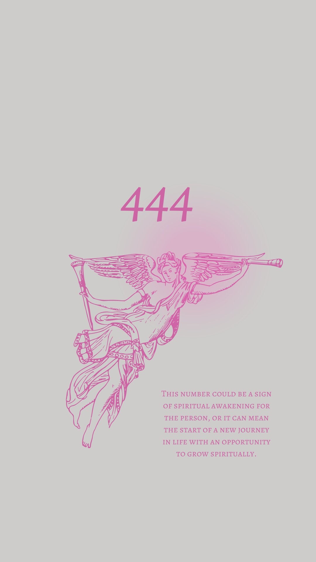 Angel Number Print 444 - Etsy