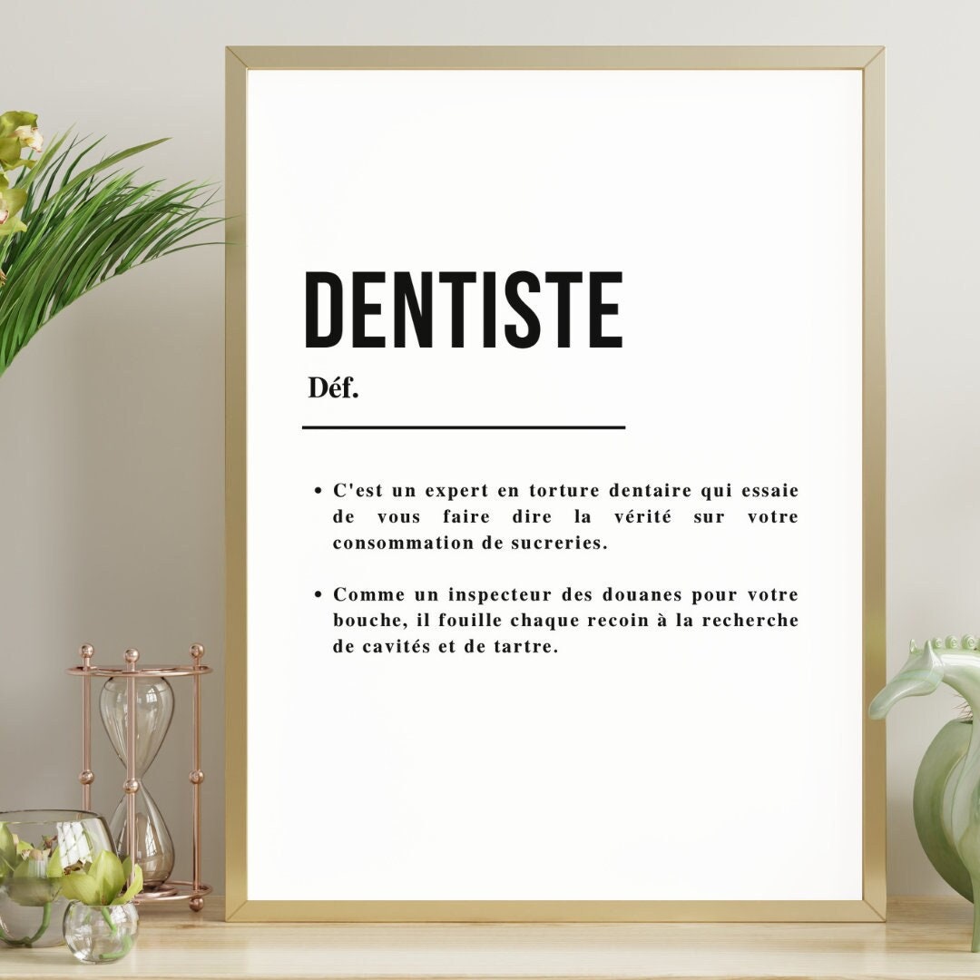 Poster Dentist Waiting Room at Osteopath - Etsy