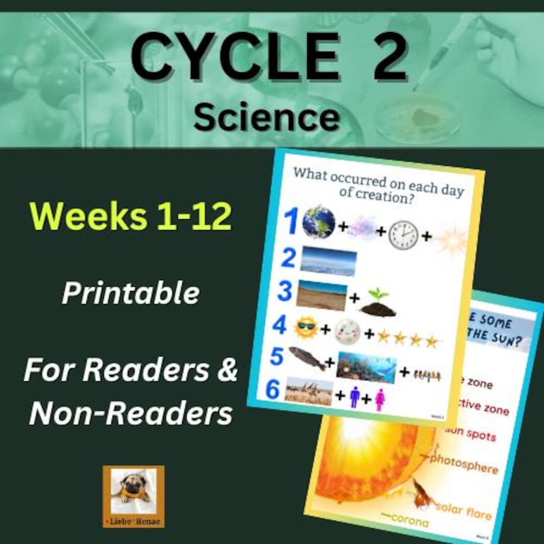 CC Cycle 2 Science Weeks 1-12 for Readers and Non-readers, Tutors (5th ...