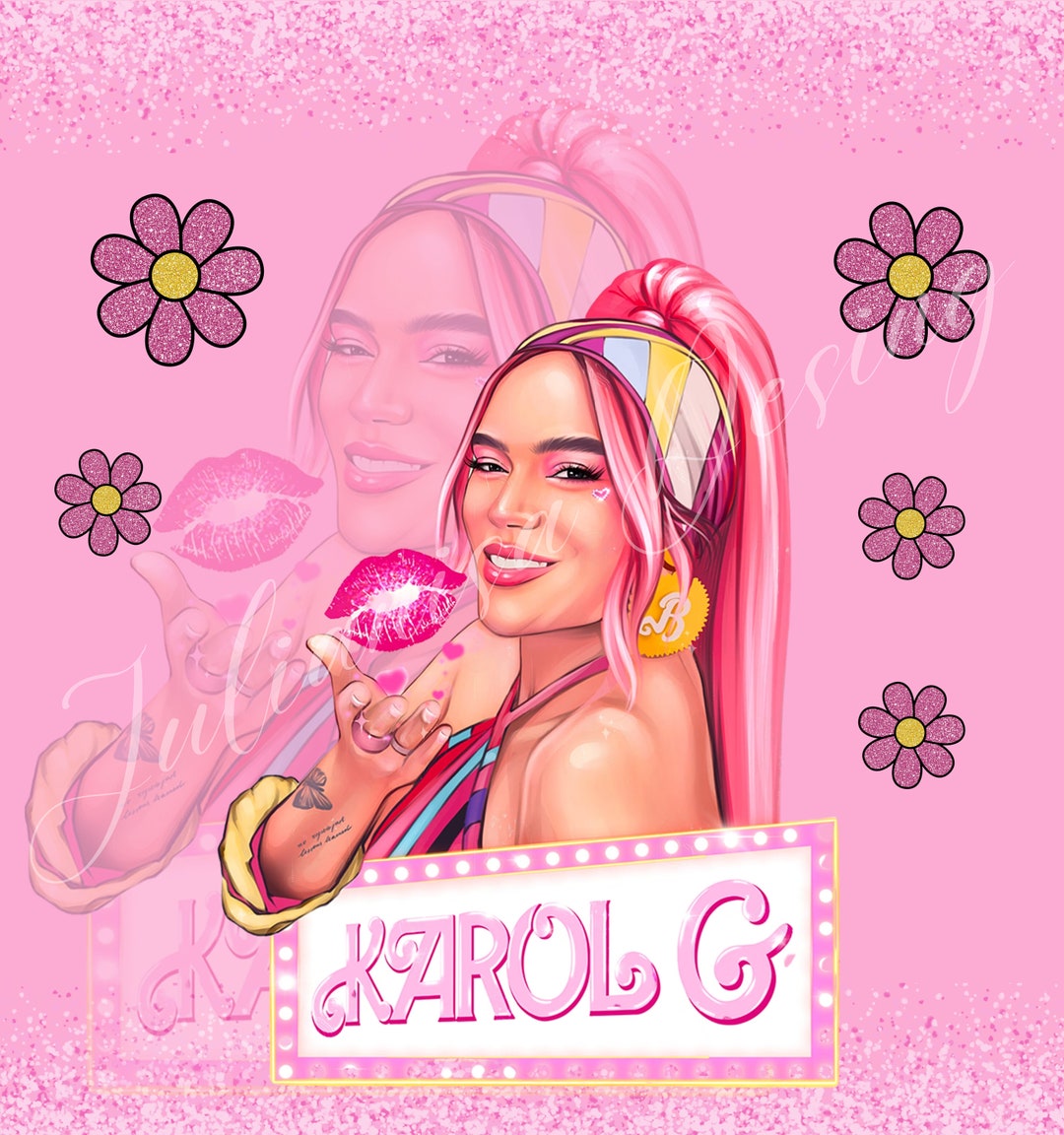 Karol G Barbie - Etsy