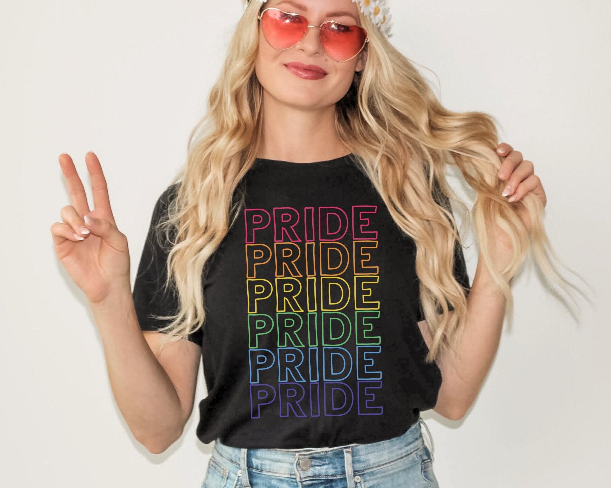 Pride Month Shirt, Rainbow Pride Shirt, Gay Pride Shirt, Lgbtq Shirt, Lgbtq Gifts, Pride LGBT ...