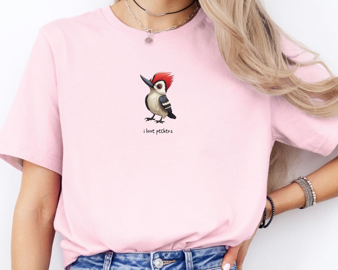 Funny Bird Shirt, Woodpecker Lover Gift, Inappropriate Parent Gifts ...