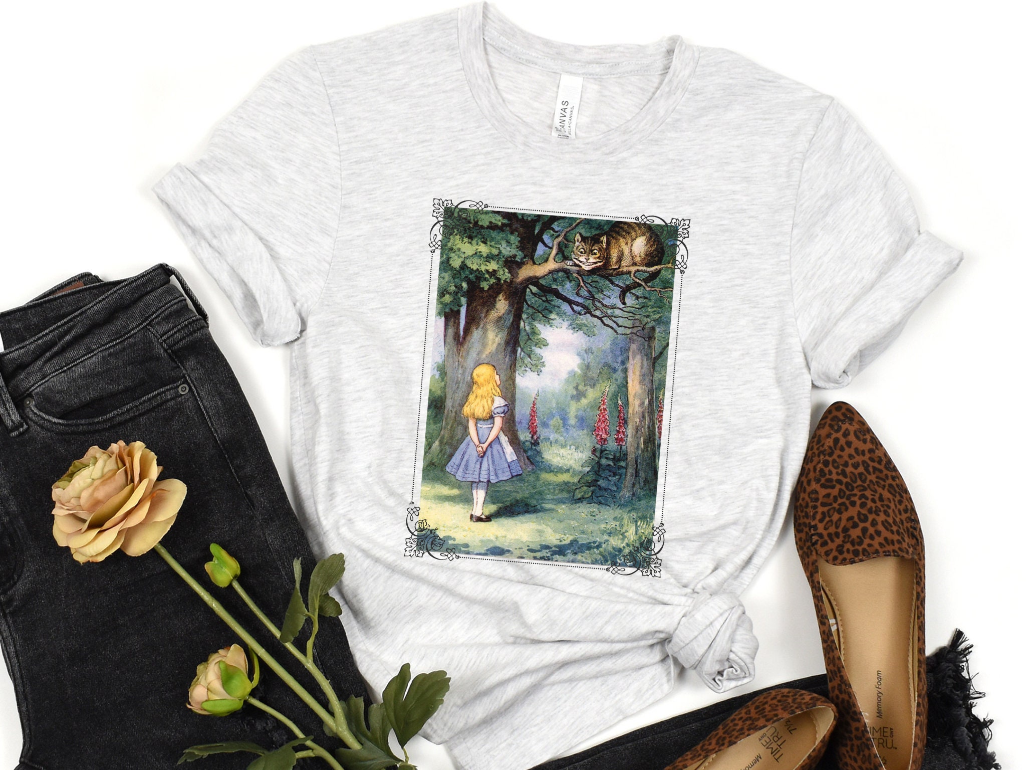 Classic Alice in Wonderland Shirt, Alices Adventure in Wonderland Shirt ...