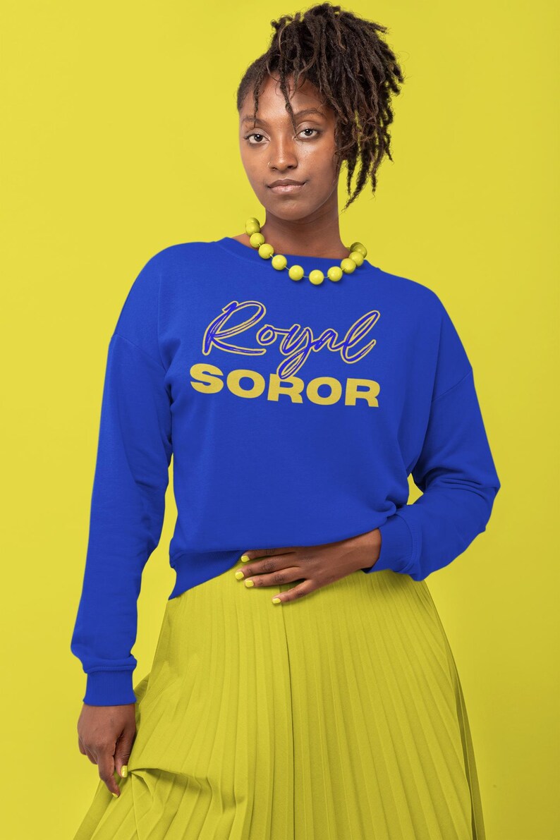 Sigma Gamma Rho Sweatshirt, Sigma Gamma Rho Soror, Greek Wear, Royalty ...