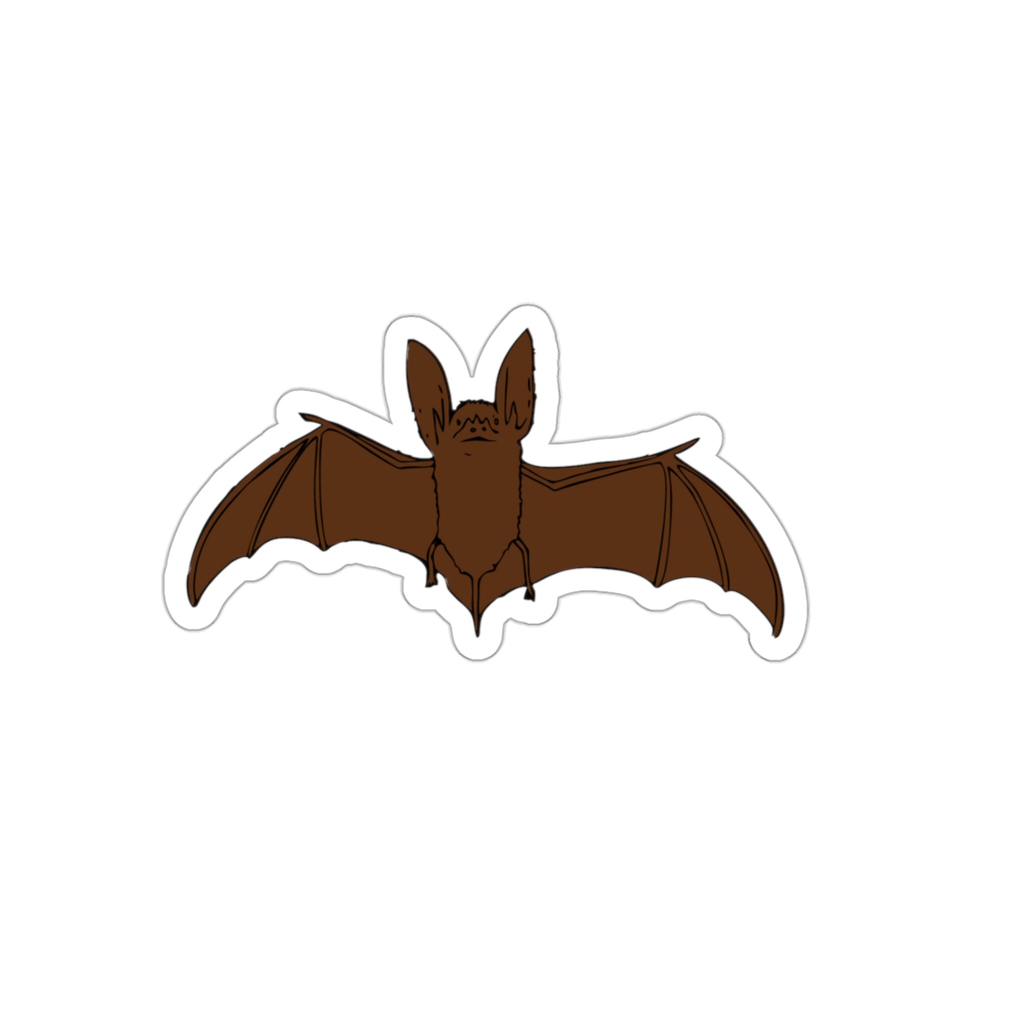 Big-eared Bat Kiss-cut Stickers - Etsy