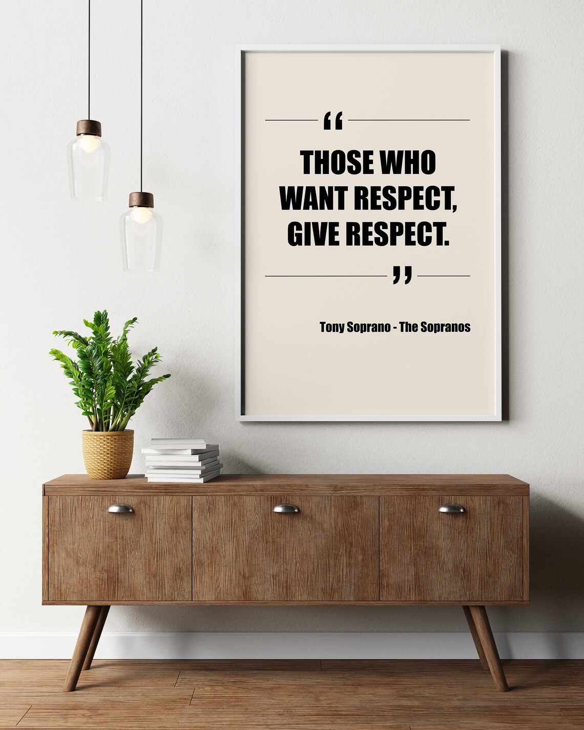 Quote the Sopranos | Tony Soprano | James Gandolfini | TV Poster ...