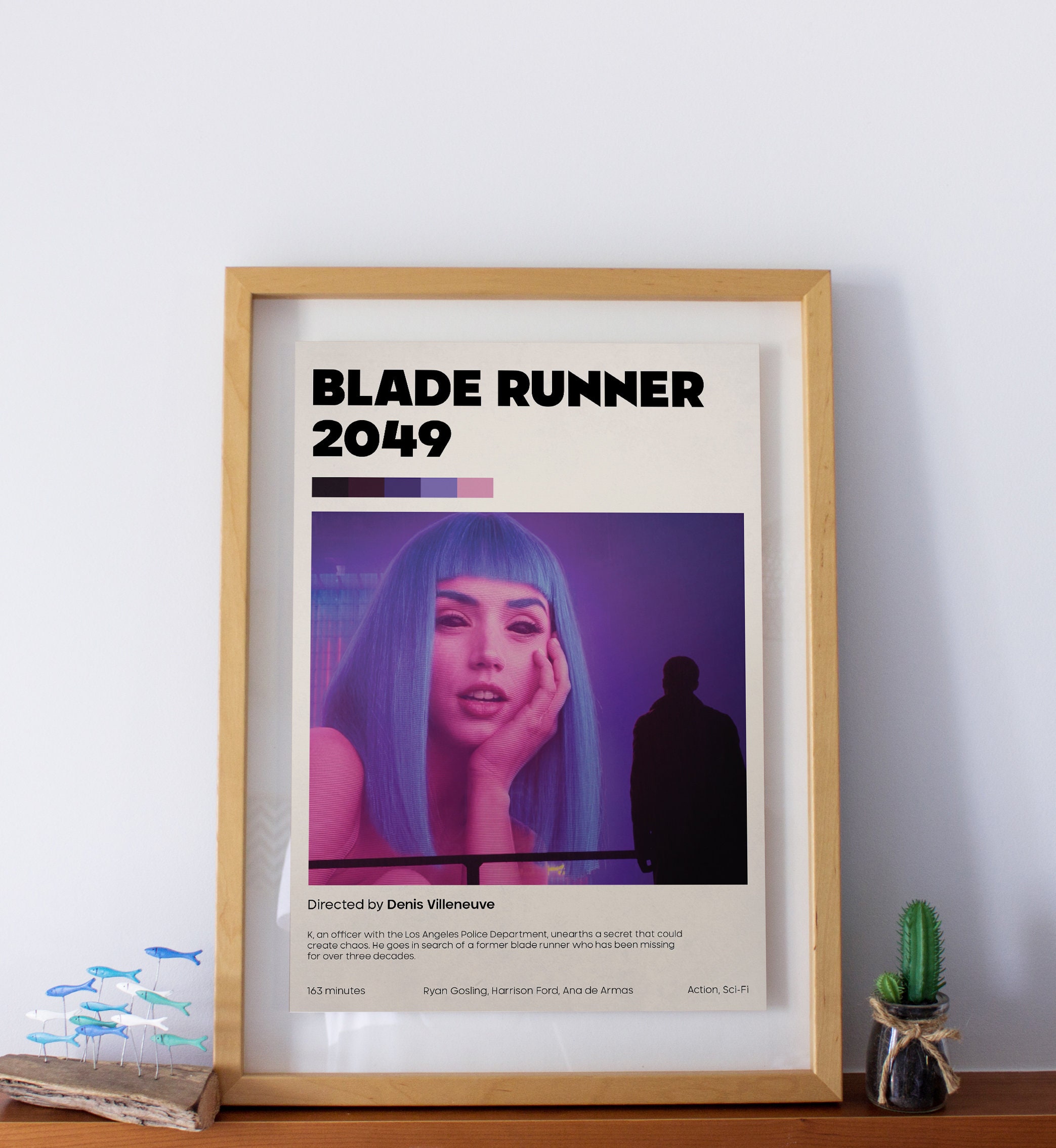 Blade Runner 2049 Poster, Película Ciencia Ficción, Film Series, Blade ...